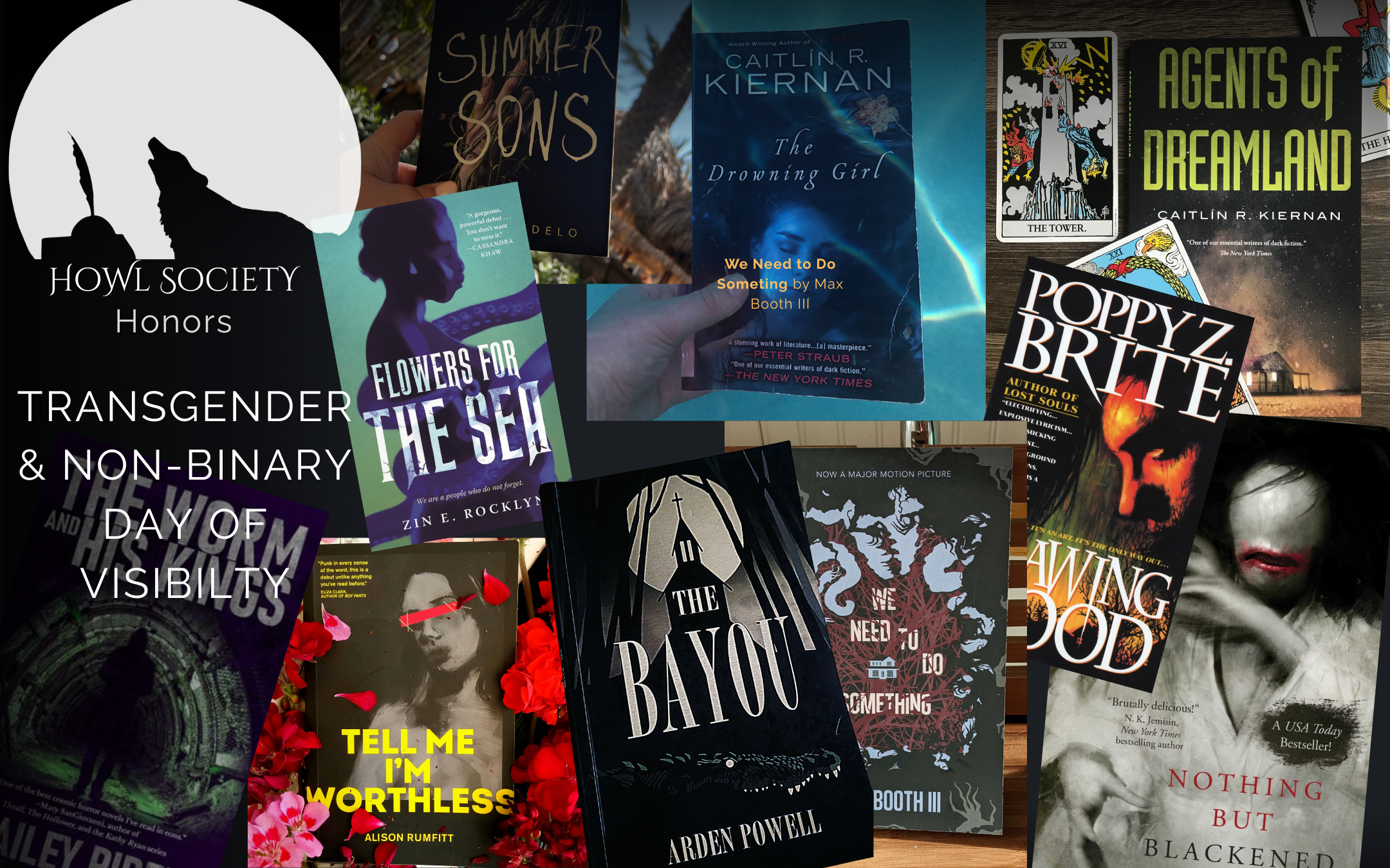 Honoring Transgender & Non-Binary Horror Authors – HOWL Society